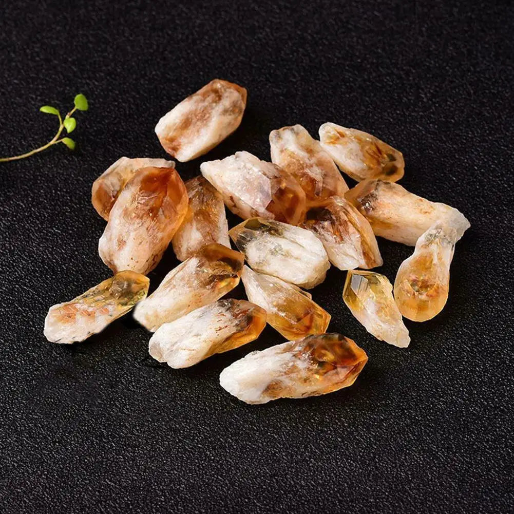Rough Citrine Crystals The Salt And Fire Cavern